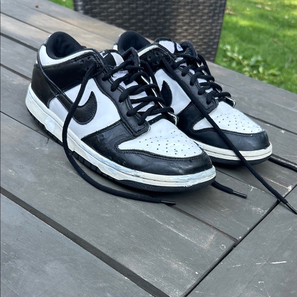 Nike | Shoes | Nike Mens Panda Dunk Black And White Lowtop Sneakers ...